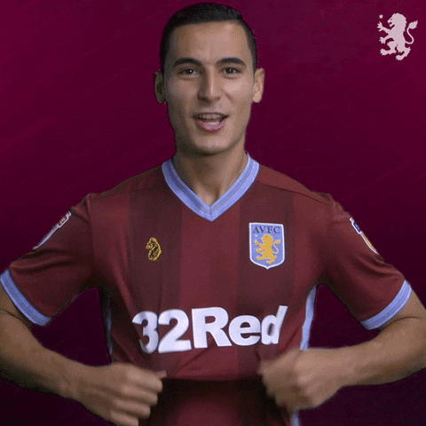 Shouting Premier League GIF by Aston Villa FC - Find & Share on GIPHY