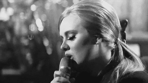 Adele Singing S Find And Share On Giphy
