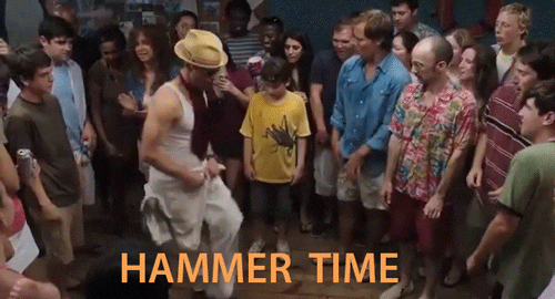Hammer Time Dancing GIF - Find & Share on GIPHY