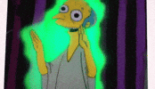 Glowing Mr Burns GIF - Find & Share on GIPHY