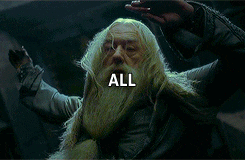 Dumbledore Death Gif