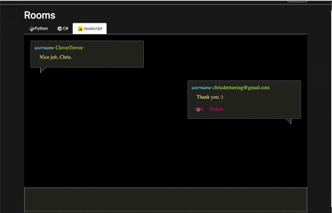 GitHub - chrisdetmering/CodeChat: A Chat App written in C#, Typescript ...