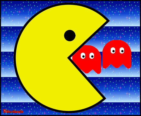 Pac Man GIF - Find & Share on GIPHY