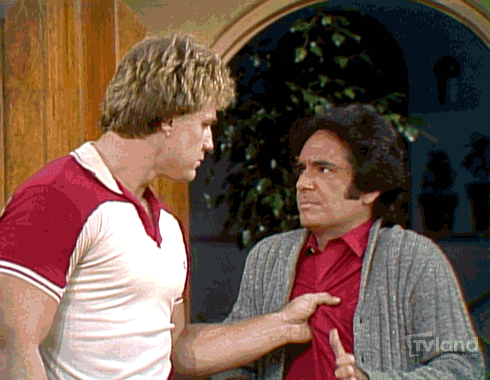 Threes Company Lol GIF by TV Land Classic - Find & Share on GIPHY