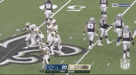 New Orleans Saints Football GIF by NFL - Find & Share on GIPHY