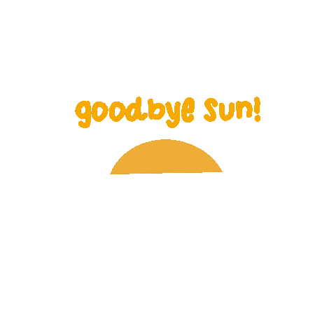 Sun Goodbye Sticker for iOS & Android | GIPHY