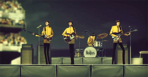 Beatles Cartoon S Find And Share On Giphy
