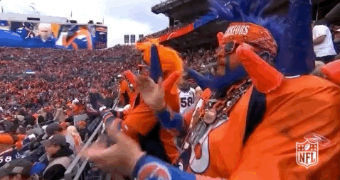Denver Broncos Football GIF by NFL - Find & Share on GIPHY