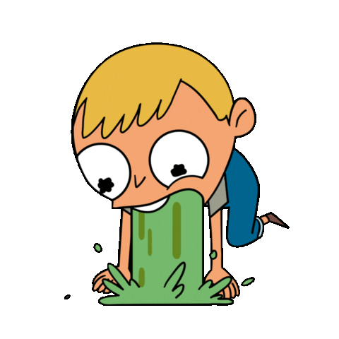 Drunk Food Poisoning Sticker by Percolate Galactic for iOS & Android ...