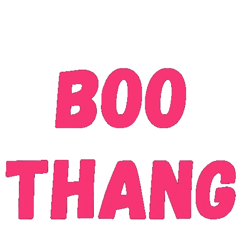 Boo Thang Sticker by BetterWithChardonnay for iOS & Android | GIPHY