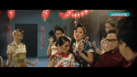 Sarcastic Chinese New Year GIF by Watson's Personal Care Stores Sdn ...