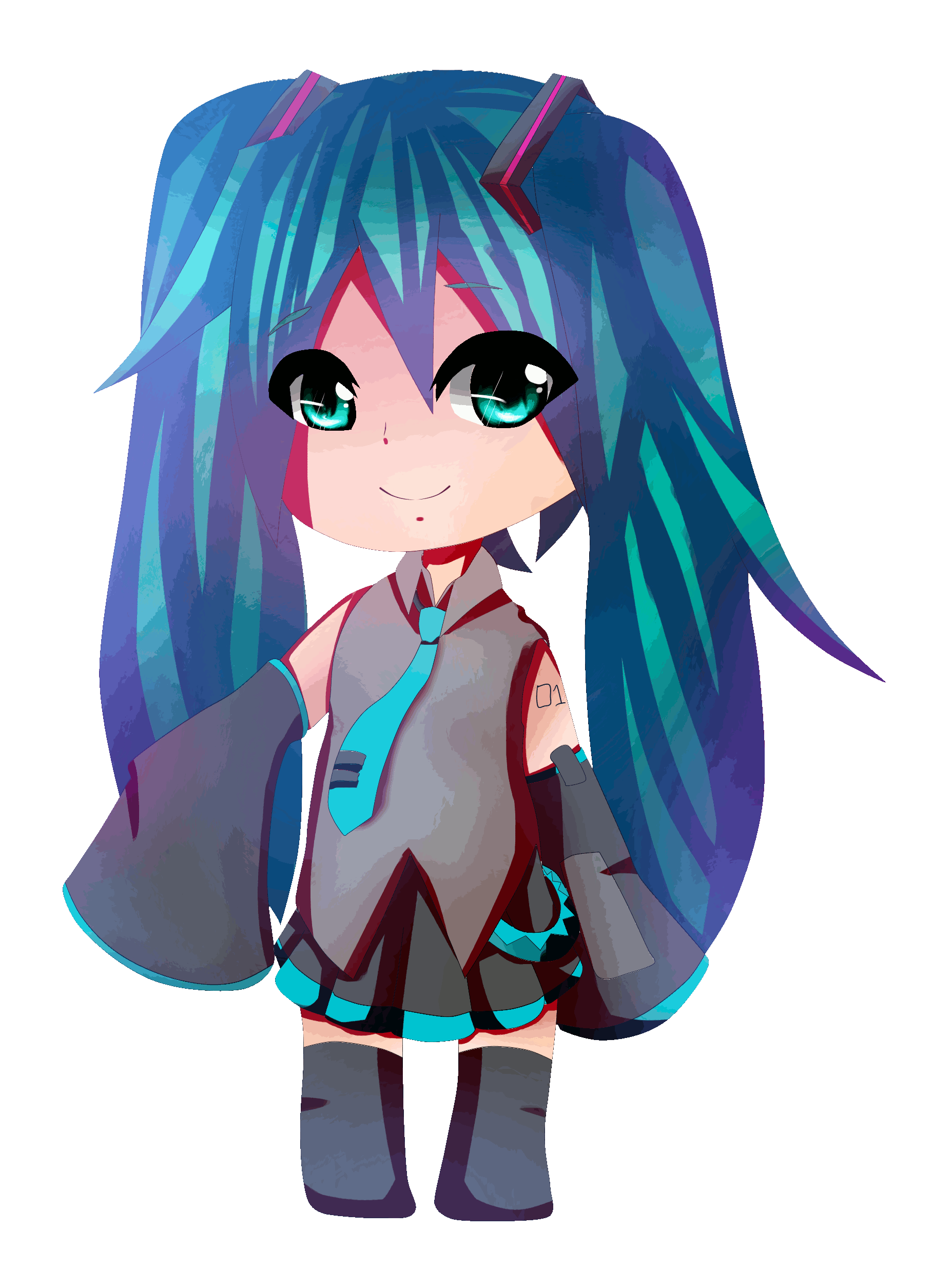 Hatsune Miku Sticker for iOS & Android | GIPHY