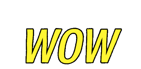 Sticker Wow Sticker by Gwyneth Draws for iOS & Android | GIPHY