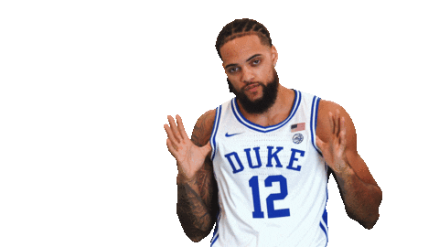 Vibing Blue Devils Sticker by Duke Men's Basketball for iOS & Android ...