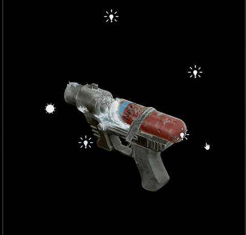 Creating a Frost Gun with Blender
