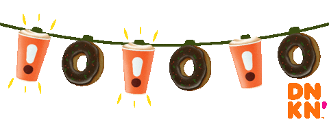 Lights Twinkle Sticker by Dunkin’ for iOS & Android | GIPHY