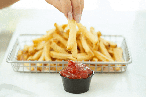 Fry Dip GIF by Burger Boss - Find & Share on GIPHY