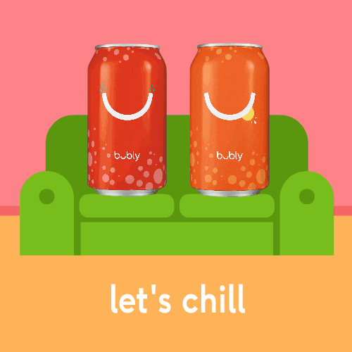 Lets Chill GIF by bubly - Find & Share on GIPHY