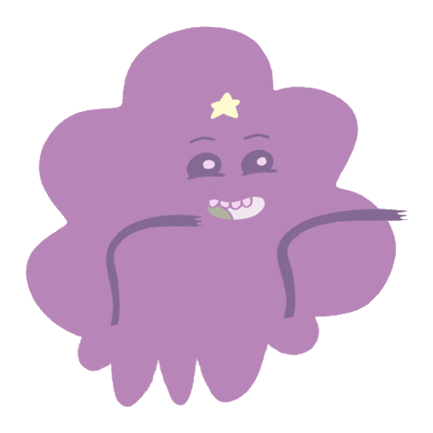 Happy Lumpy Space Princess Sticker by raffriina for iOS & Android | GIPHY