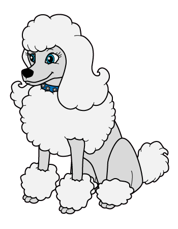Poodle Sticker by Kate for iOS & Android | GIPHY