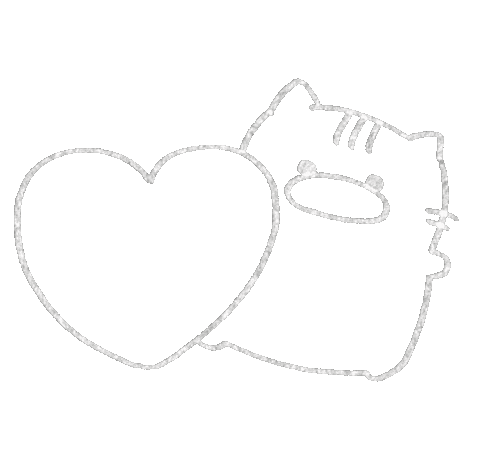 Cat Heart Sticker for iOS & Android | GIPHY