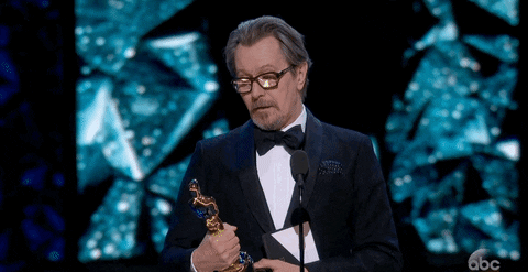 Gary Oldman Oscars 2018 GIF by The Academy Awards - Find & Share on GIPHY