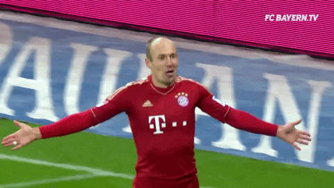 Happy Arjen Robben GIF by FC Bayern Munich - Find & Share on GIPHY