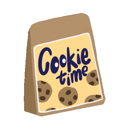 Cookie Time Nom Sticker by Demic for iOS & Android | GIPHY