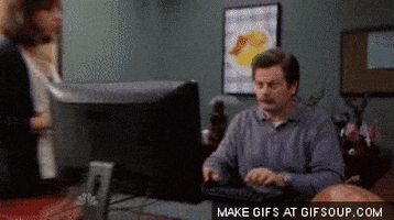 Parks And Recreation Computer GIF - Find & Share on GIPHY