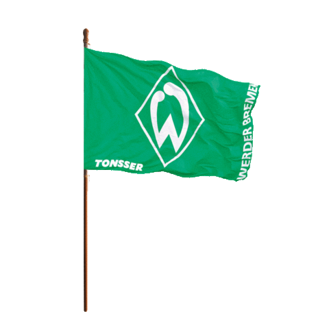 Werder Bremen Flag Sticker by Tonsser for iOS & Android | GIPHY