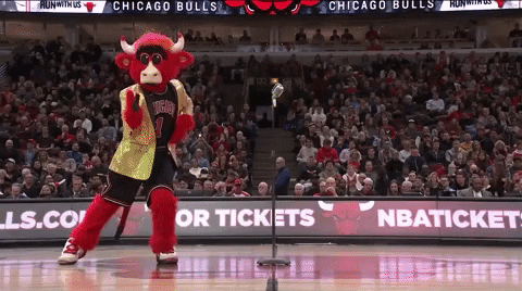 Benny The Bull Basketball GIF by Chicago Bulls - Find & Share on GIPHY