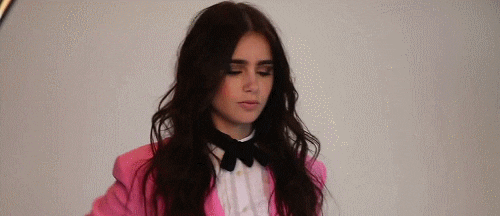 Lily Collins Roleplay Find And Share On Giphy