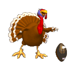 Turkey Time Sticker for iOS & Android | GIPHY