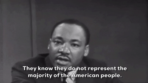 Martin Luther King Jr Filibuster GIF by GIPHY News - Find & Share on GIPHY