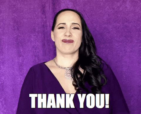 Thank U Gif By Denyse Find Share On Giphy