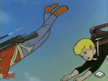 Flying Away Jonny Quest GIF - Find & Share on GIPHY