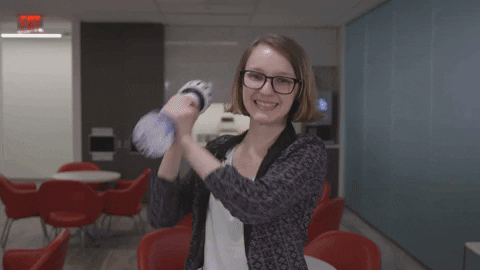 Fake Enthusiasm GIFs - Get the best GIF on GIPHY