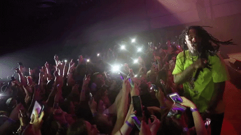Waka Flocka Flame Concert GIF by Western Illinois University - Find ...