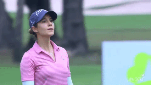 Hands Up Smile GIF by LPGA - Find & Share on GIPHY