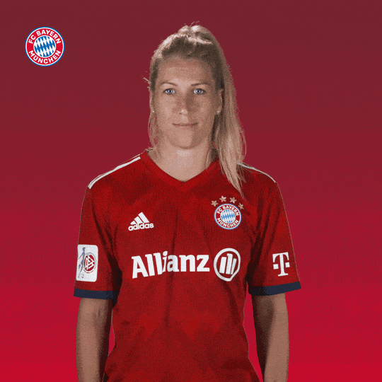 Happy Champions League GIF by FC Bayern Women - Find & Share on GIPHY