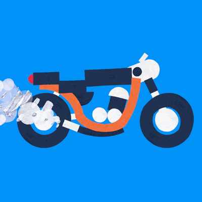 Crash Motorcycle GIF by lev - Find & Share on GIPHY