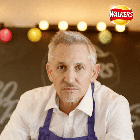 Happy Gary Lineker GIF by Walkers Crisps - Find & Share on GIPHY