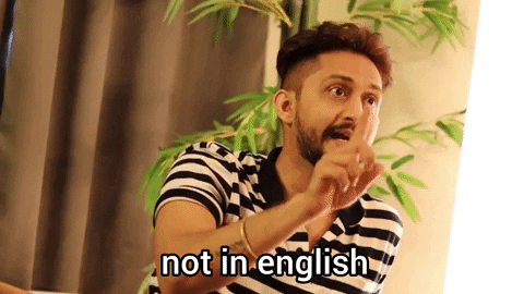No English Language Barrier GIF by Digital Pratik - Find & Share on GIPHY