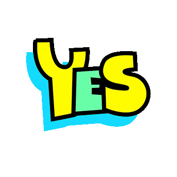 Illustration Yes Sticker by Kochstrasse™ for iOS & Android | GIPHY