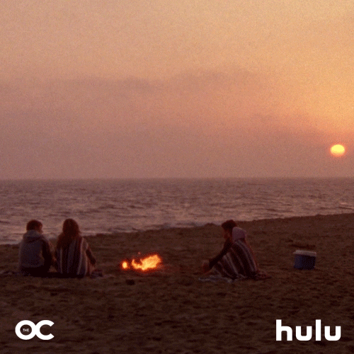The Oc Fire GIF by HULU - Find & Share on GIPHY