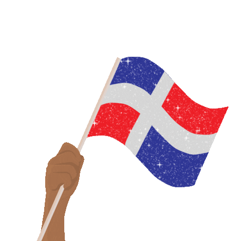 Flag Rd Sticker by Dominicana's Got Talent for iOS & Android | GIPHY