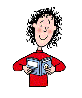 Tracy Beaker Reading Sticker by Penguin Books UK for iOS & Android | GIPHY