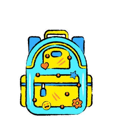 School Backpack Sticker by Light for iOS & Android | GIPHY
