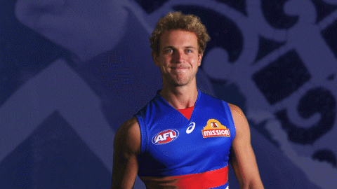 Aussie Rules Football Sport GIF by Western Bulldogs - Find & Share on GIPHY