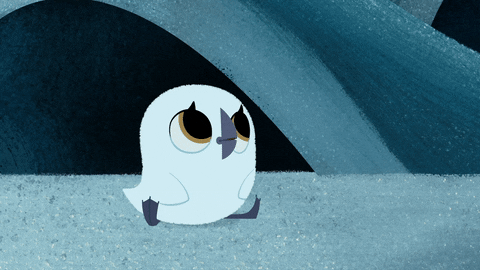 #Puffinrock #Puffin #Rock #Baba #Puffling #Eyeroll GIF by Puffin Rock ...